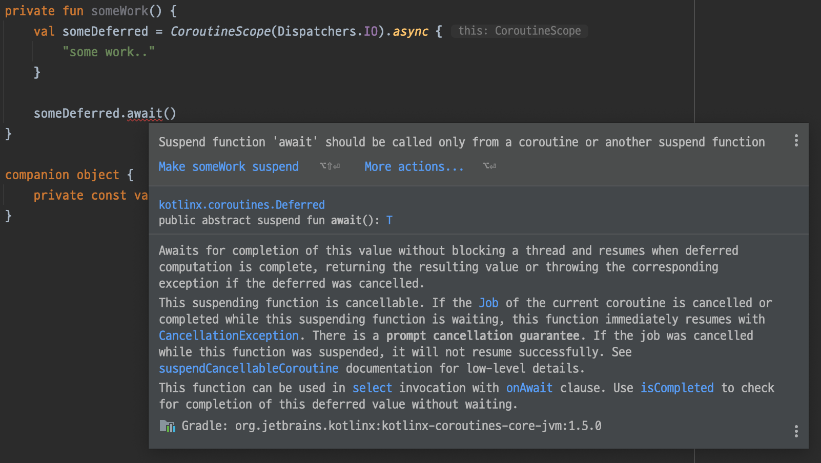 [Coroutine] 결과를 반환받는 async & await | 탤로우 월드